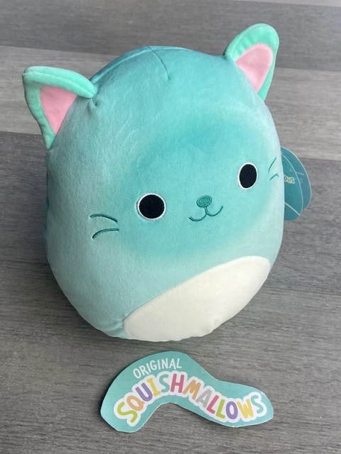 BRAND NEW +TAGS Original Squishmallow Sigrid the Turquoise Siamese Cat ...