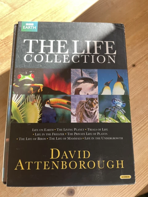 THE LIFE COLLECTION: David Attenborough (24 Disc DVD BBC Box Set ...