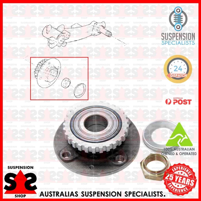 REAR AXLE LEFT Or Right Wheel Hub Suit PEUGEOT Partner 1.6 HDi 75 ...