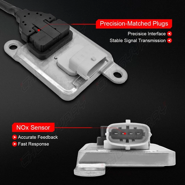 NITROGEN OXIDE NOX Sensor for Kenworth Freightliner Volvo Trucks $139. ...