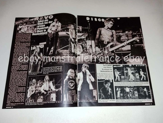 CLASH JOE STRUMMER Ian Mitchell Rosetta Stone BCR Elke clippings ...
