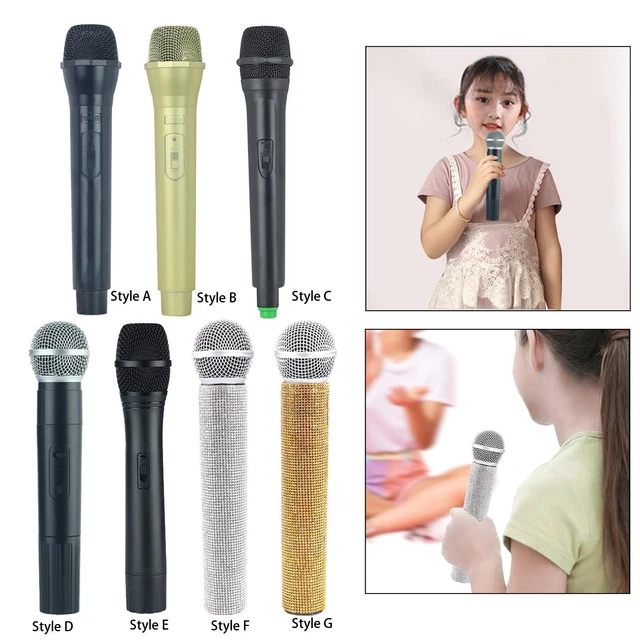 FAKE MICROPHONE PROP Activity Show Recording Simulation Model ...