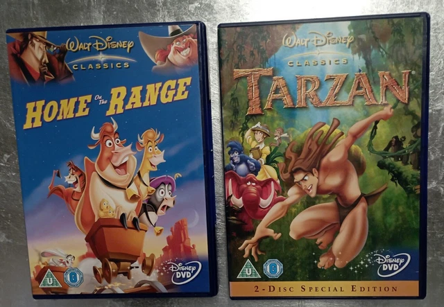 TARZAN & HOME On The Range, Disney Dvds EUR 2,32 - PicClick IT