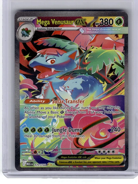 2025 POKEMON MEGA Venusaur EX Mega Evolution Special Illustration Rare ...