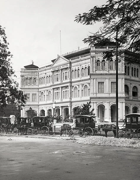 SINGAPORE RAFFLES HOTEL OLD PHOTO $8.50 - PicClick AU