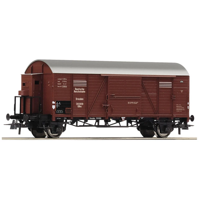 ROCO 6600038 H0 Gedeckter Güterwagen der DRG EUR 41,90 - PicClick DE