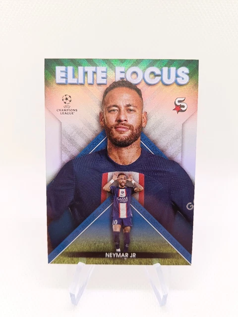 2022-23 TOPPS SUPERSTARS UCL - Neymar Jr Elite Focus inserto Paris Saint-Germain EUR 1,00 ...