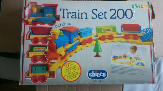 CHICCO TRAIN SET 200 - Eisenbahn - Zug - Chicco 27193 EUR 49,99 ...