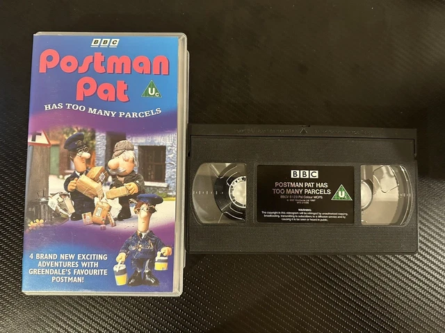 POSTMAN PAT HAS Too Many Parcels VHS (1997) Vintage Retro Kids Children ...