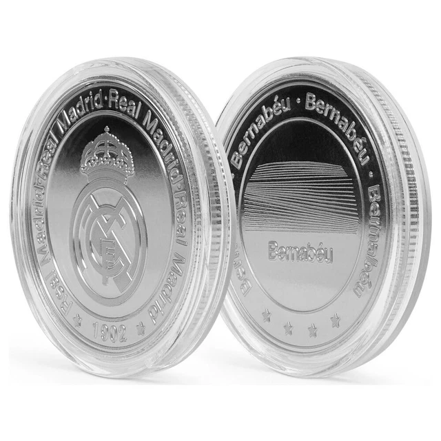 REAL MADRID BERNABEU Silver coin Real Madrid EUR 26,80 - PicClick ES