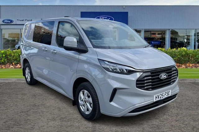 2025 FORD TRANSIT Custom 320 Limited L1 SWB Double Cab In Van FWD 2.0 ...