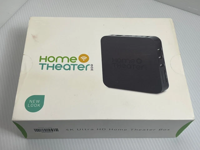 HOME THEATER BOX 4K Ultra HD Wi-Fi HDMI 1080p Android OS $14.49 - PicClick