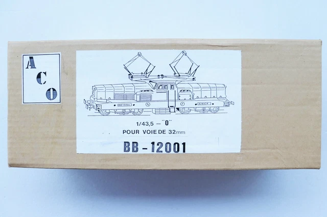 KIT LOCOMOTIVE ÉLECTRIQUE BB 12001 ACO SNCF BB 12000 échelle O 0 EUR ...