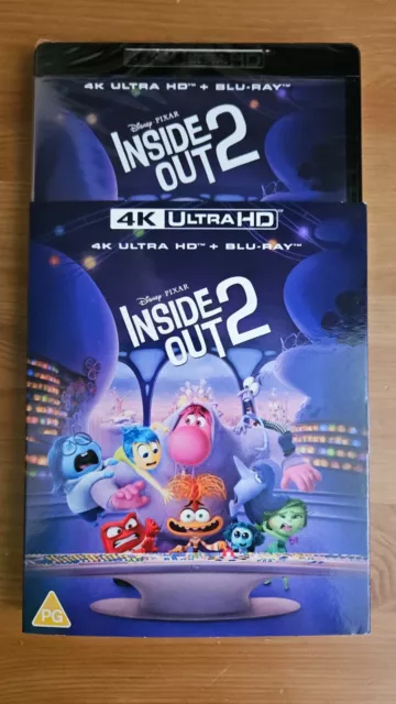 INSIDE OUT 2 (Disney Pixar) 4K Ultra HD Blu-Ray - New and Sealed £16.00 ...