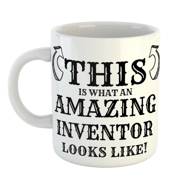 PERSONALISED THIS IS What An Amazing Inventor Looks Like Mug Witty ...