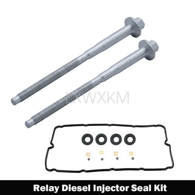 FOR FORD TRANSIT MK7 2.2 TDCi INJECTOR SEALS BOLTS+ ROCKER COVER GASKET ...