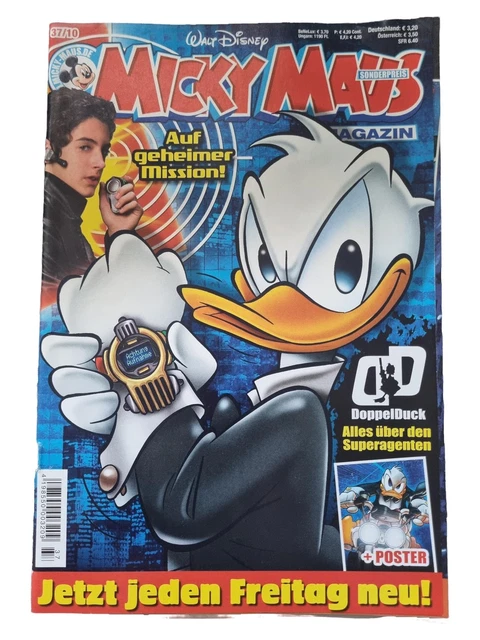 MICKY MAUS MAGAZIN 37/10 DoppelDuck Superagent Comic Poster EUR 4,95 ...