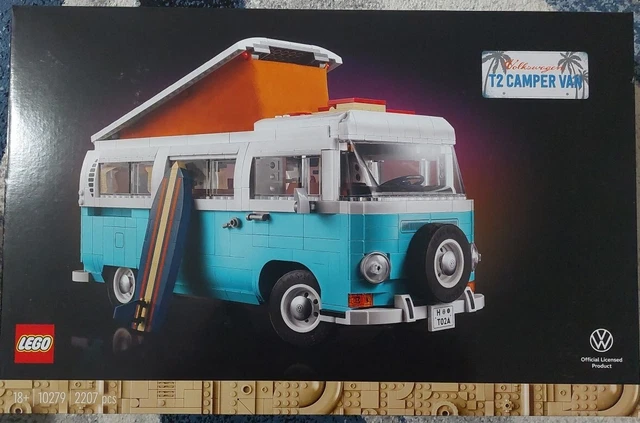 LEGO: VOLKSWAGEN T2 Camper Van (10279) | RETIRED | BNIB | SEALED ...