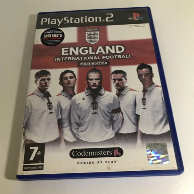ENGLAND INTERNATIONAL FOOTBALL PS2 PlayStation 2 PAL UK Video Game No ...