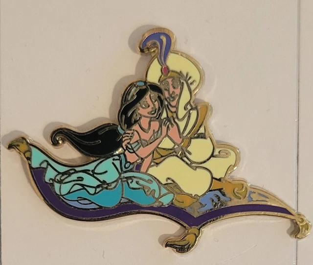 DISNEY PARKS ALADDIN and Jasmine Magic Carpet Ride pin $19.83 - PicClick CA