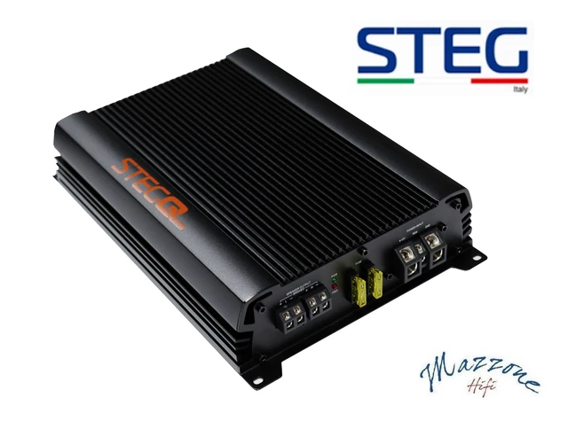 STEG QM 100.2 AMPLIFICATORE 2 CANALI 200Wx2 4 ohm /MONO 580Wx1 4 ohm ...