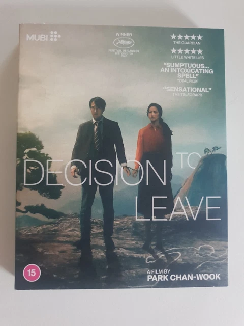 DECISION TO LEAVE Blu-ray (Park Chan-wook, 2022, MUBI Region B) Like New £9.82 - PicClick UK