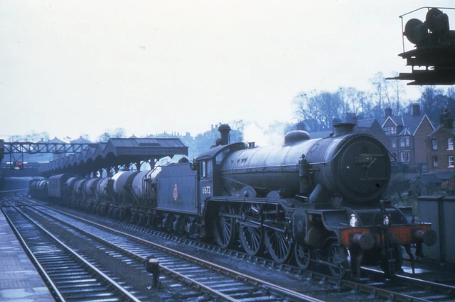 35MM RAILWAY SLIDE: COLOUR-RAIL: BRE 368: CLASS B17: 61672 WEST HAM ...
