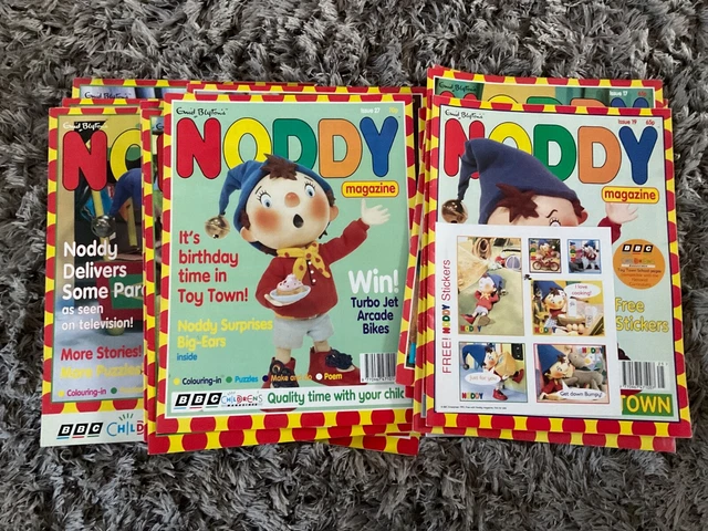 BUNDLE OF 18 enid blyton Noddy magazines please description for issue ...