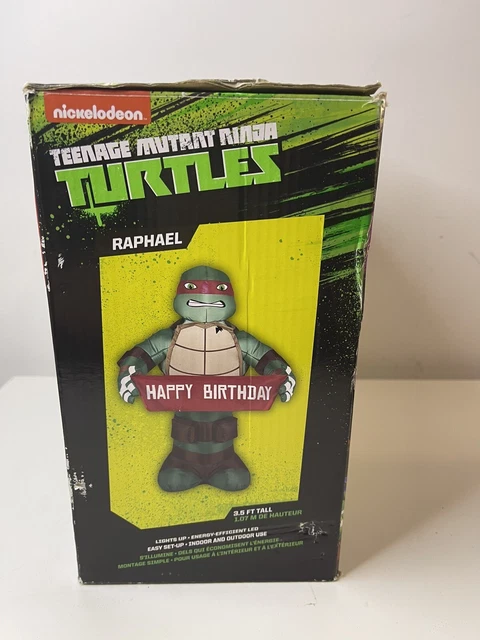 INFLATABLE TEENAGE MUTANT Ninja Turtles RAPHAEL Airblown Inflatable 3.5 ...