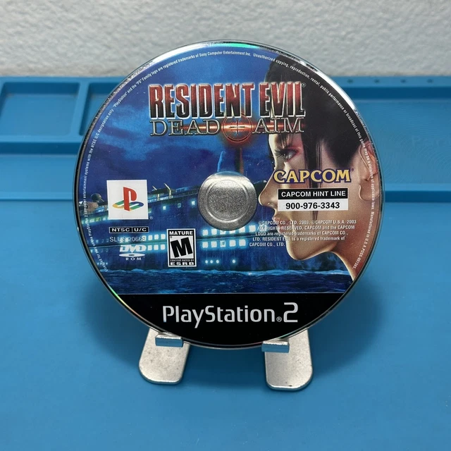 RESIDENT EVIL DEAD Aim ~ GAME DISC ONLY ~ PlayStation 2 PS2 $39.99 ...
