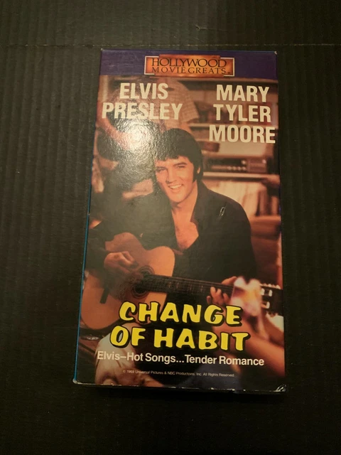 1969 CHANGE OF Habit VHS Video Tape Elvis Presley EUR 5,17 - PicClick FR