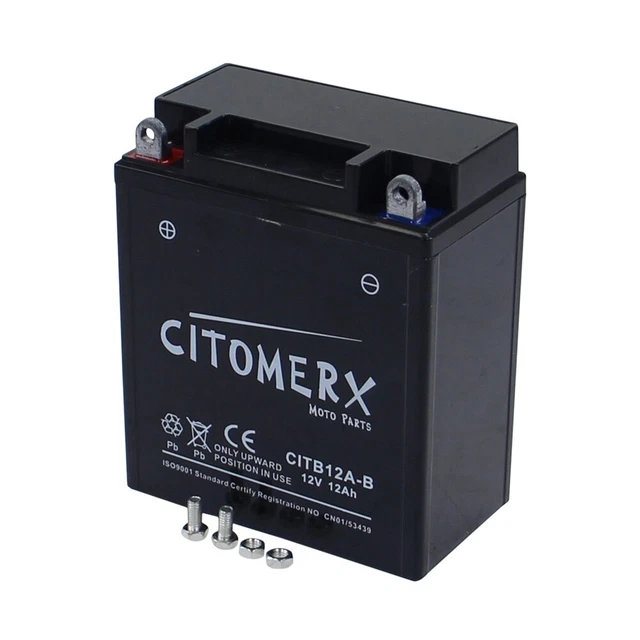 BATTERIA GEL CITOMERX YB12A-B 12V 12AH 51215 per Honda XRV 650 Africa ... BATTERIA GEL CITOMERX YB12A-B 12V 12AH 51215 per Honda XRV 650 Africa ...