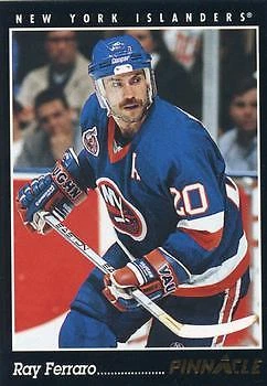 CARTE DE HOCKEY Ray Ferraro 1993-94 Pinnacle 48 New York Islanders EUR ...