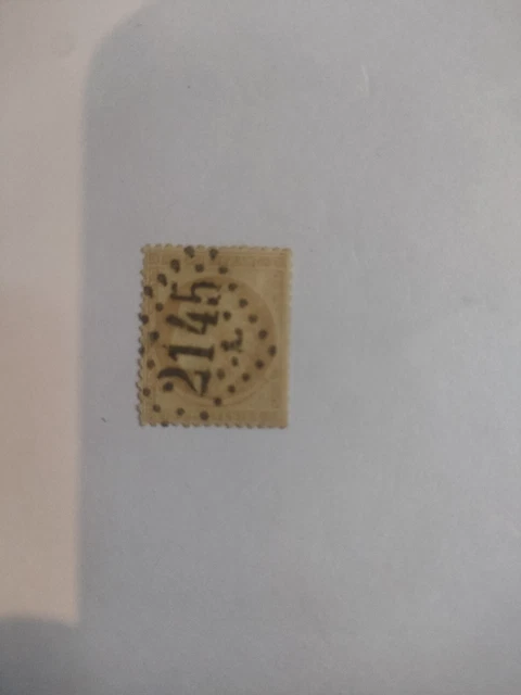 TIMBRE-POSTE TÊTE DE cérès 1849-1870 15c occasion 2145 numéro grille annuler EUR 3,06 - PicClick FR