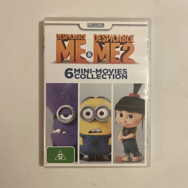 DESPICABLE ME & Despicable Me 2 - 6 Mini Movie Collection (DVD, 2013 ...