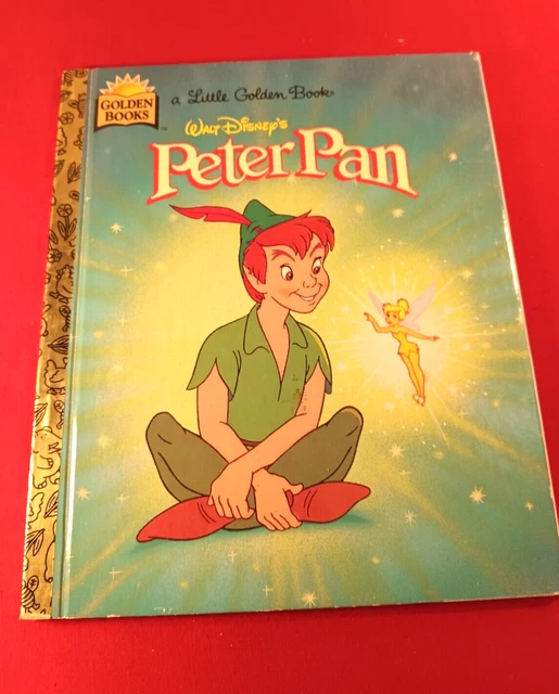 VINTAGE WALT DISNEY'S "Peter Pan" A Little Golden Book £5.64 - PicClick UK