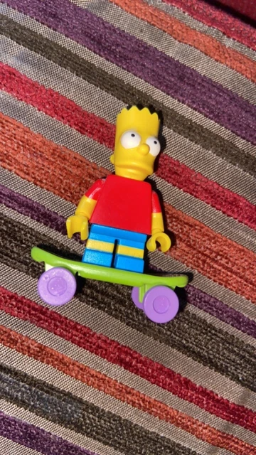 Lego Simpsons Series 1 Minifigures Bart Simpson £200 Picclick Uk
