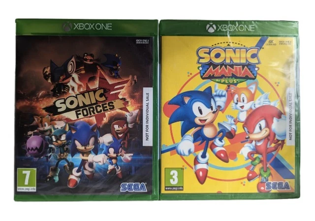 SONIC MANIA PLUS and Sonic Forces Double Pack - X Box One. New And Sealed. £25.99 - PicClick UK