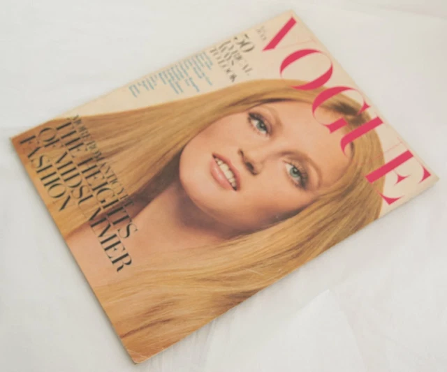 VOGUE MAGAZINE JULY 1968 David Bailey Twiggy by Avedon Jane Asher £29. ...