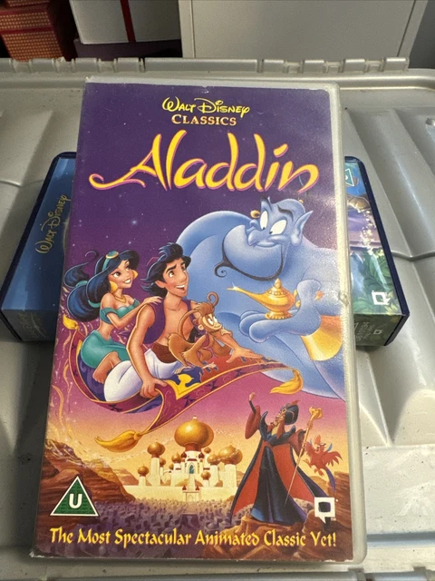 Aladdin Walt Disney Classics Vhspal Tape £099 Picclick Uk 9724