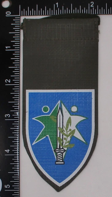 IDF ISRAELI ARMY Absorption & Classification Tag Patch Israel Defense ...