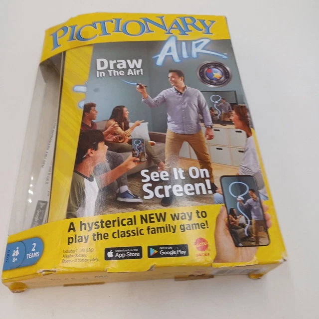 MATTEL PICTIONARY AIR Family Drawing Game H21 £4.99 - PicClick UK