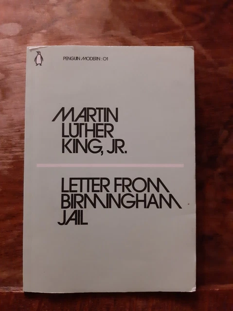 MARTIN LUTHER KING, Jr. - Letter from Birmingham Jail - Penguin £0.99 ...