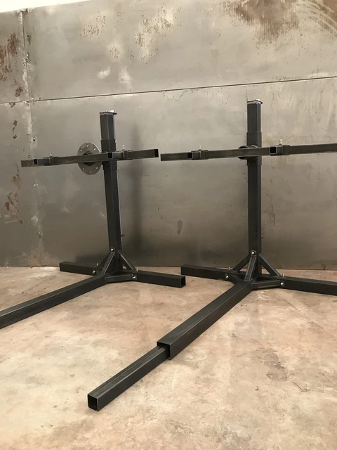 CLASSIC CAR AUTOMOTIVE Chassis Rotisserie/ Rotating Jig Fixed Height ...