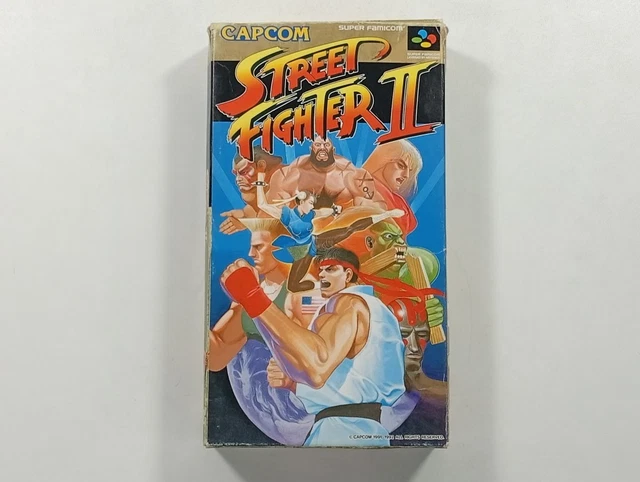 STREET FIGHTER II Super Famicom (Sfc) Ntsc-Japan (Sans Notice - Without ...