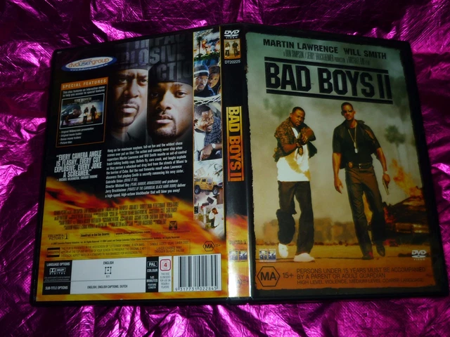 BAD BOYS II : (Dvd, Ma15+) £2.88 - PicClick UK