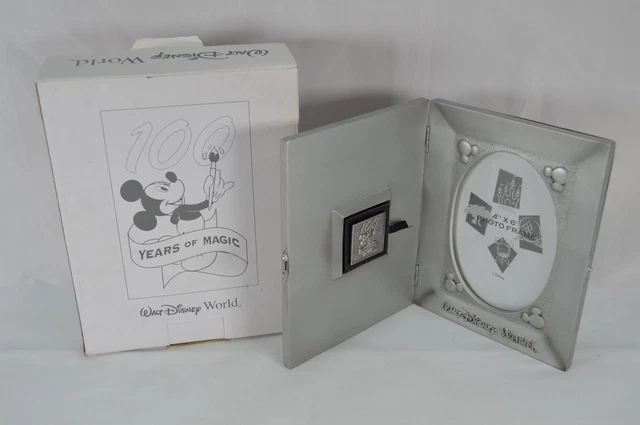 WALT DISNEY WORLD Disney 100 Years of Magic Photo Frame - With Box and ...