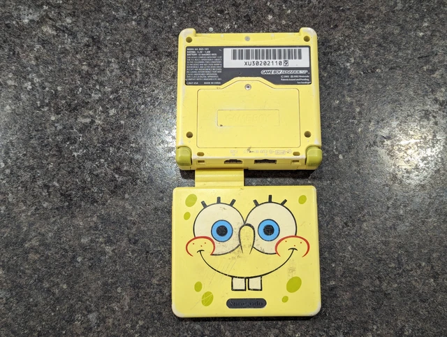SPONGEBOB SQUAREPANTS GAMEBOY Advance SP AGS-101 Console System [Defect ...