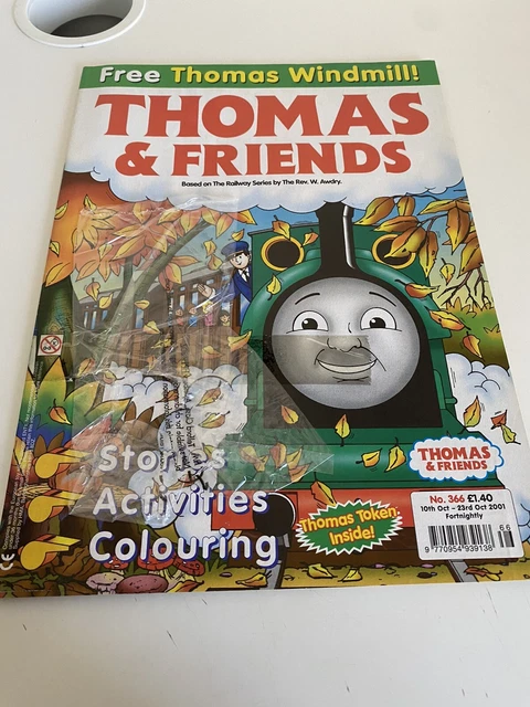 VINTAGE THOMAS THE Tank Engine & Friends Magazine 10th Oct 23rd Oct ...