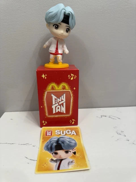 SUGA TINYTAN X BTS McDonalds Happy Meal Toy with Box and Card $11.99 ...